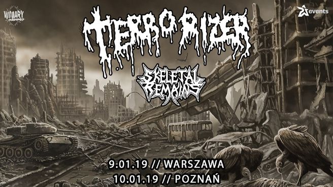 TERRORIZER "Caustic Attack European Tour" + Skeletal Remains | Metal | bilety na eBilet.pl