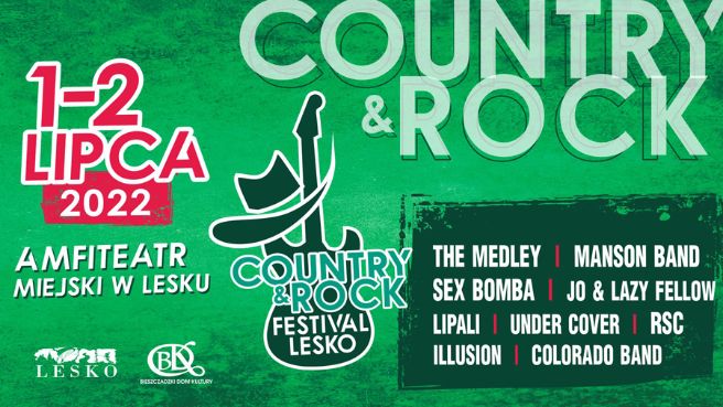 Country & Rock Festival Lesko | Festiwale | bilety na eBilet.pl