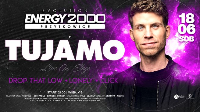 Tujamo Live on Stage | Elektro i Techno | bilety na eBilet.pl